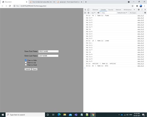 Javascript How To Take Text Value After Click Using Event Listener