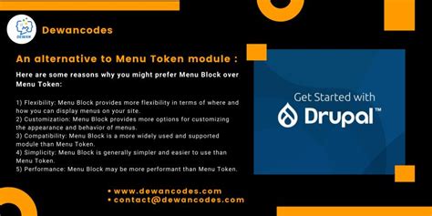 why you should choose menu block over menu token dewan codes posted