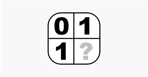 ‎app store에서 제공하는 binary 1001