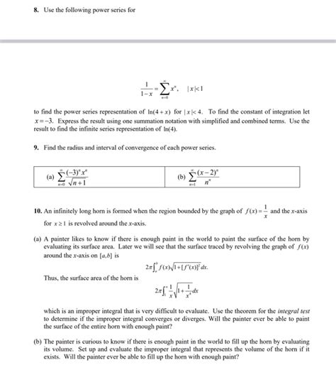 Solved For Problems I Use The Following Theorem If A Is