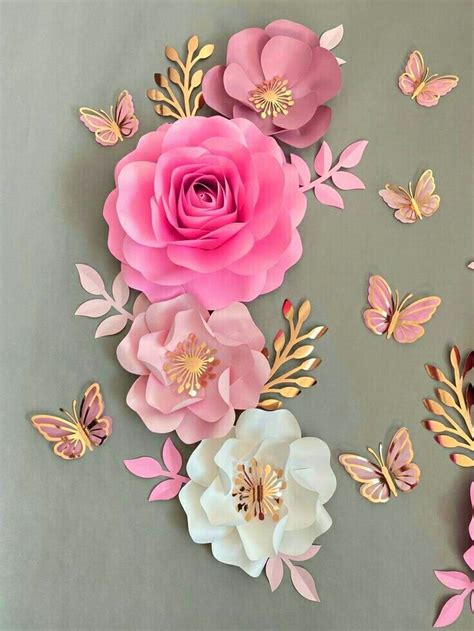 Pin By Pinner On Quick Saves Paper Flower Wall Paper Flowers Paper