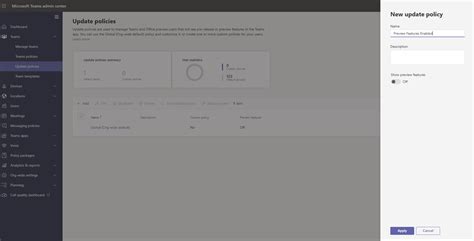 Control Microsoft Teams Preview Features With Teams Update Policies