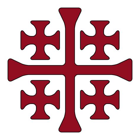 Jerusalem Cross The Crusader Cross Meaning Symbolism And Origin