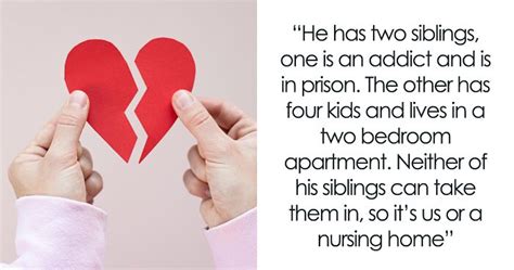 Couple Calls It Quits After Wife Refuses To House Husbands Medically Needy Parents