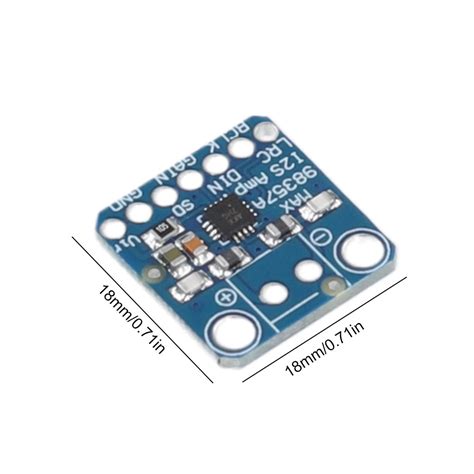 Max98357 โมดูลถอดรหัสเครื่องขยายเสียง Max98357a Class D สําหรับ