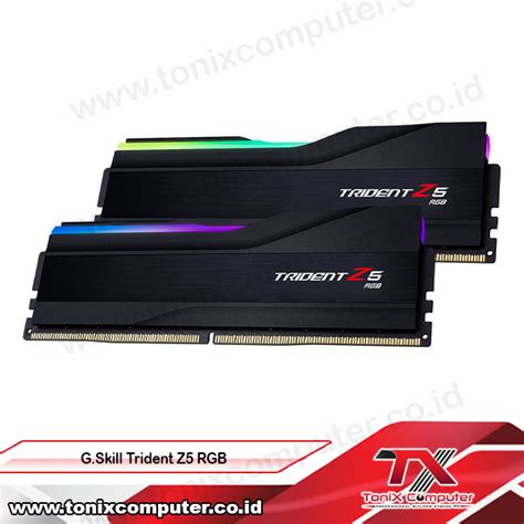 G Skill Trident Z5 Rgb 2x16b Ddr5 6000mhz F5 6000j3238f16gx2 Tz5nr Tonix Computer