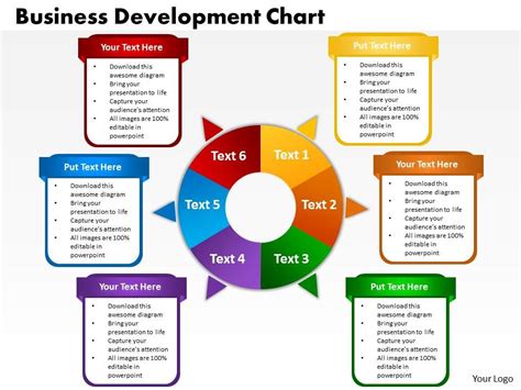 business development chart powerpoint templates graphics slides 0712