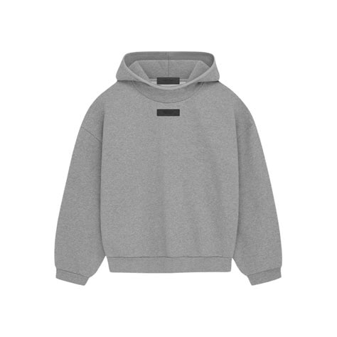 에센셜 Essentials Pullover Hoodie Dark Heather Oatmeal 24ss 위시버킷