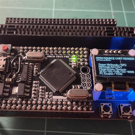 Microchip Makes Marv17 Designed A Custom Atmega2560 Equipped Sanni Cart Reader That Provides