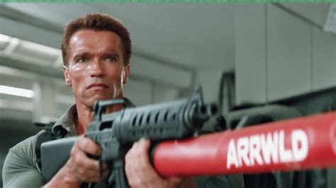 sdxl trained a lora of arnold using only predator movie stills only