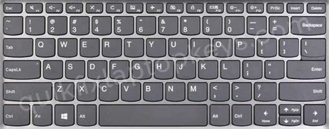 Lenovo Ideapad 3 14 Inch Replacement Laptop Keyboard Keys