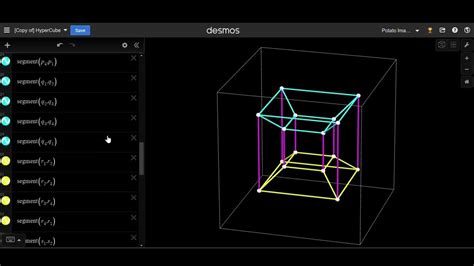 Desmos 5 4d Hypercube Youtube