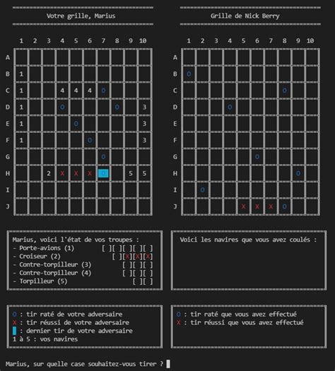 Github Mariusclm74java Battle Ship Battleship Game In Java Which Integrates A Player To