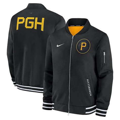 Nike Pittsburgh Pirates Authentic Collection City Connect Full Zip