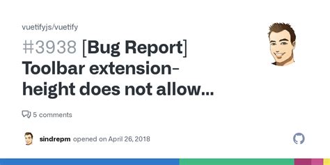 Bug Report Toolbar Extension Height Does Not Allow Auto · Issue