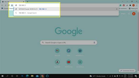how to open router settings on windows