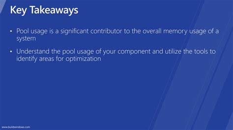Ppt Understanding Pool Usage Using Windows Performance Analyzer