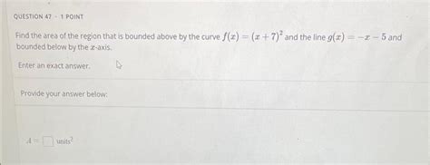 Solved For The Function F X X X If X
