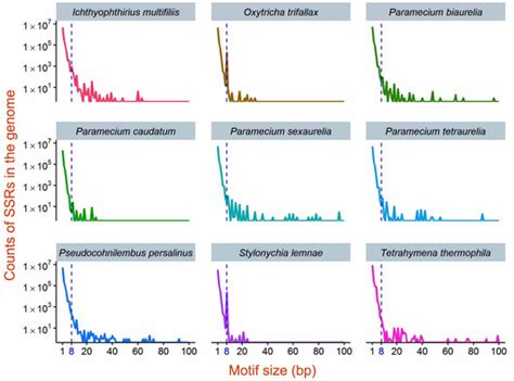 Characterization Of Simple Sequence Repeats Ssrs In Ciliated Protists Inferred By Comparative