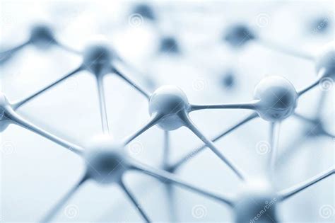 Molecular Network Structure Abstract Image Symbolizing Connection