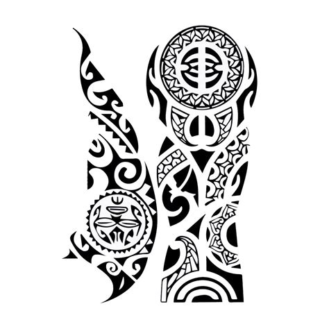Maori Ta Moko Temporary Tattoo Set Transfer Depop