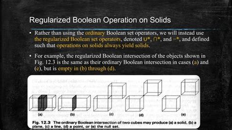 Regularized Boolean Set Operations Pptx