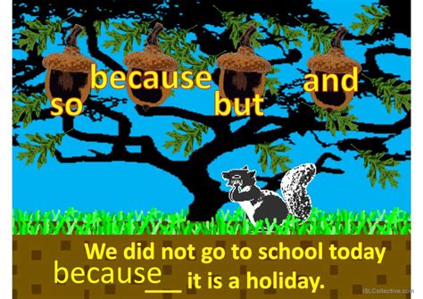 The Conjunction Game English Esl Powerpoints