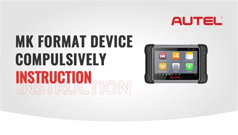 mk format device compulsively fitwork for mk808 series