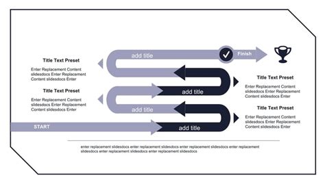 Illustration Of Diagram Of Process With Arrows Going Up And Down Google Slide Theme And