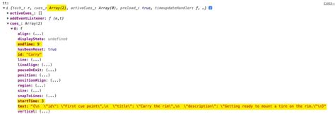 implementing cue points programmatically