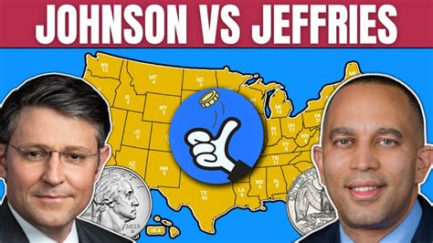 2028 Coin Flip Battle Mike Johnson Vs Hakeem Jeffries Youtube