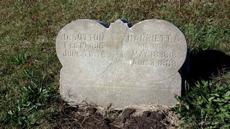 Darius Uriah Sutton 1815 1876 Find A Grave Memorial