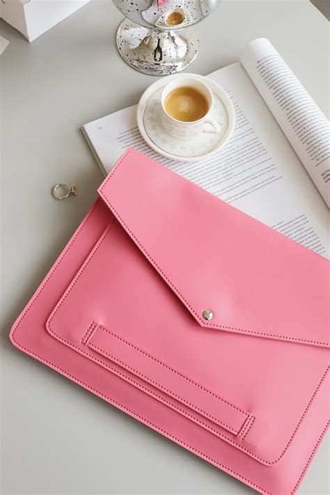 Anika Trend Laptop Tablet Case Made Of Eco Leather In Pink Etsy