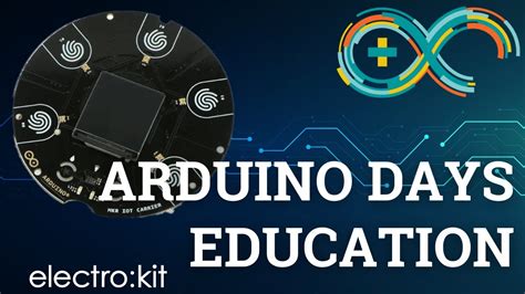 ELECTROKIT ARDUINO DAYS DAY ARDUINO EDUCATION YouTube