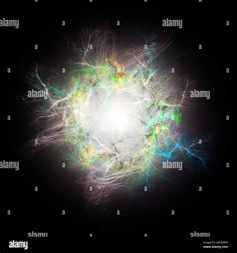 Abstract Waving Particle Technology Background Design Abstract Wave