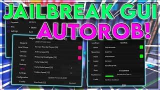 Roblox Jailbreak Script Hack Auto Rob Arrest All Unlock Vehicles And More Cizzy Mp Mp