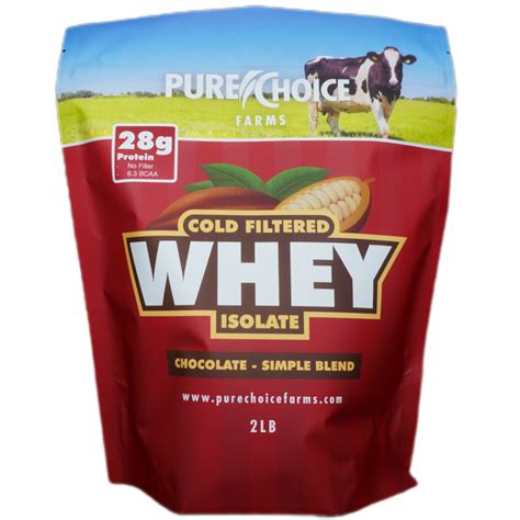 Whey Isolate Protein Powder Pure Choice Farm Pure Choice Farms