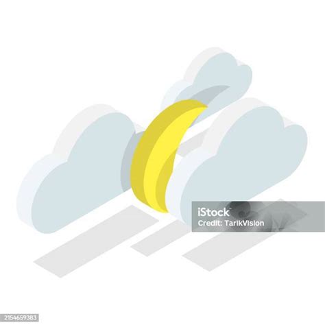 일기 예보 아이콘의 3d 등각 투영 평면 벡터 세트입니다 항목 2 0명에 대한 스톡 벡터 아트 및 기타 이미지 0명 겨울 그림자 Istock