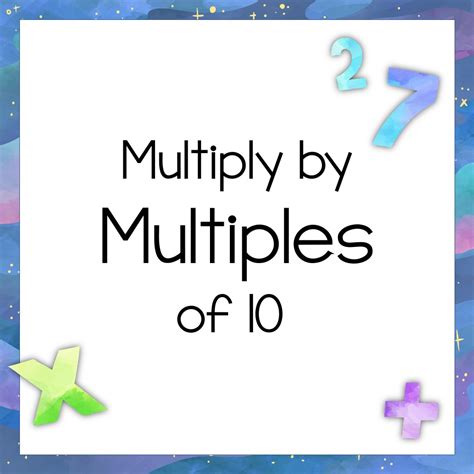 Multiplication With Tens Match Them Up Digital Math Games