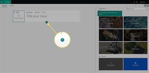 How To Create A Microsoft Sway Presentation