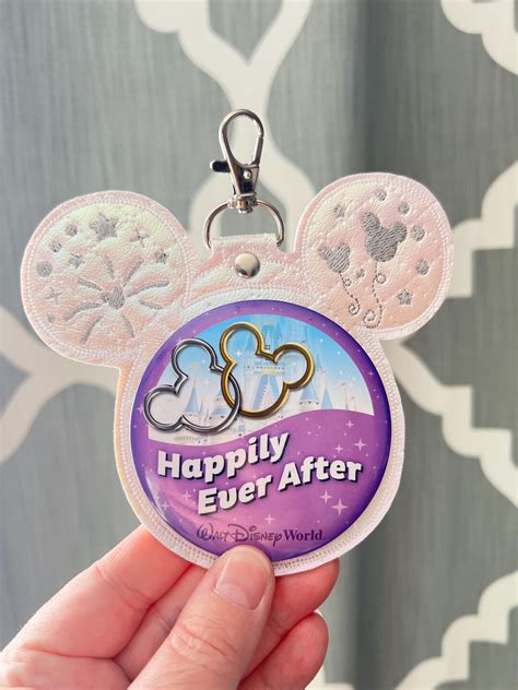 Mickey Button Backer Keychain Button Holder Honeymoon Button Bride Celebration Button Accessory