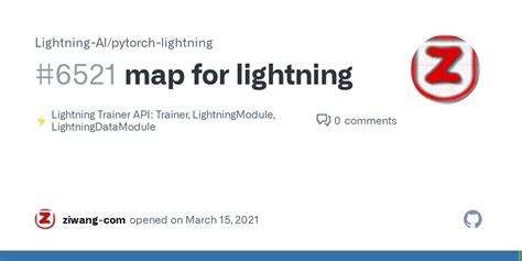 Map For Lightning · Lightning Ai Pytorch Lightning · Discussion 6521