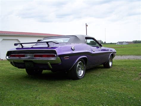 1970 Dodge Challenger R T Convertible Plum Crazy Classic Dodge