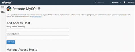 اتصال از راه دور به دیتابیس با استفاده از ابزار Remote Mysql • وبلاگ