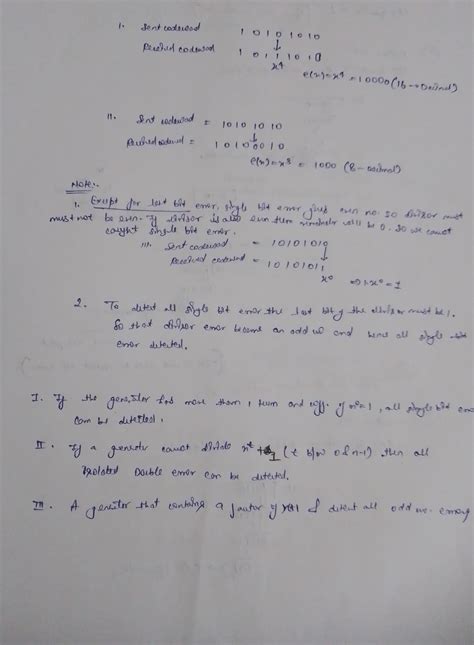 Choosing Divisor In CRC Computer Networks Not St Ot B En I Olat Jent Todbudod Peaou To