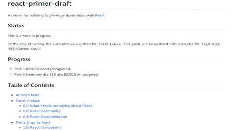 REACT PRIMER