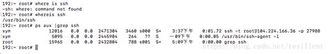 Mac 下使用sshmac 自带ssh吗 Csdn博客