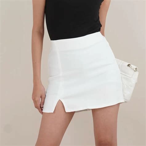 Mariel M 2xl Slit Summer Skirt With Pockets Tiktok Shop Philippines