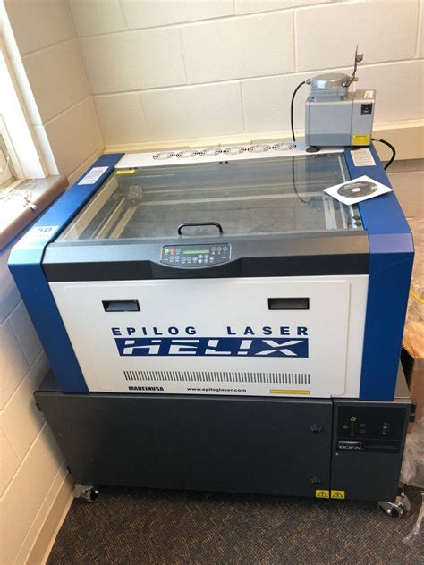13 5 X 24 Epilog Helix 50 Watt Engraving Laser 2015 Revelation Machinery