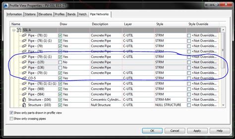 Solved Crossing Pipes Not Showing Up In Profile Autodesk Community